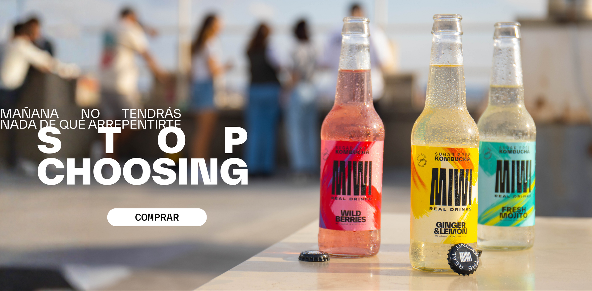 MIWI REAL DRINKS | Refrescos funcionales y saludables